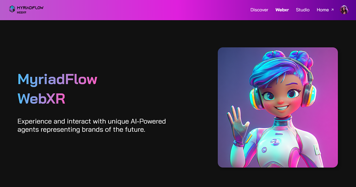 WebXR | MyriadFlow